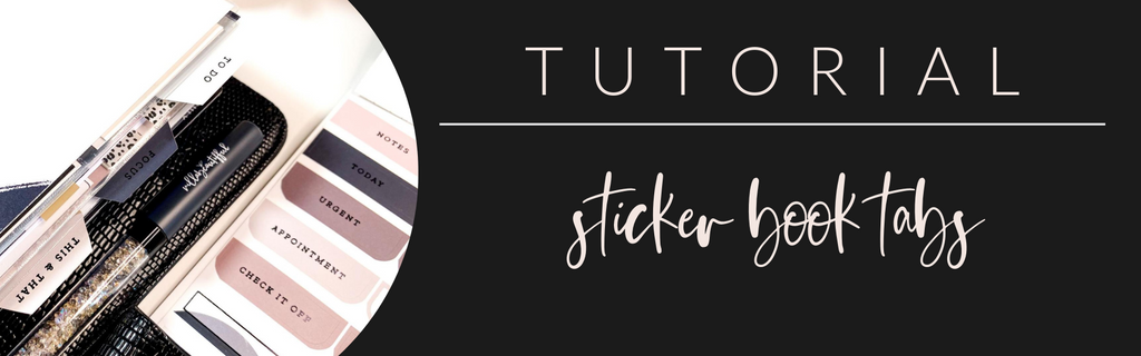 VB Tutorial: Sticker Book Tabs – villabeauTIFFul