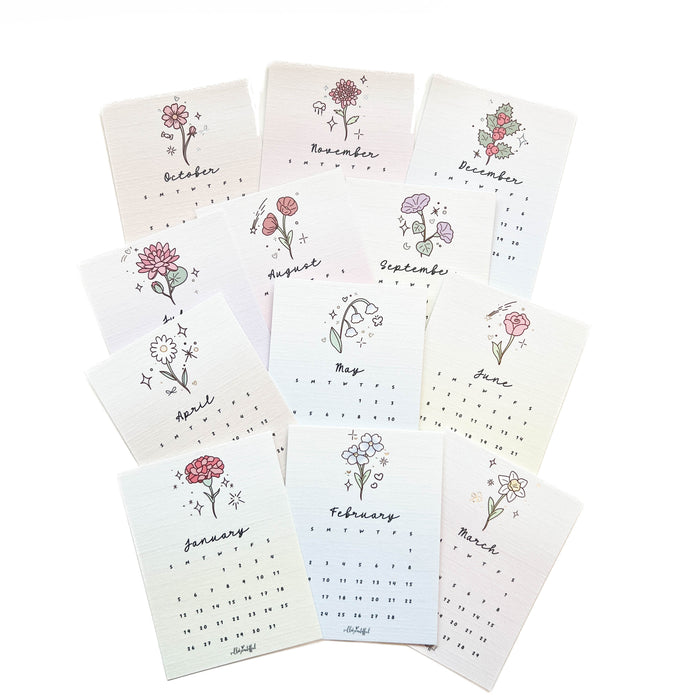 Calendar Cards | 2025 – villabeauTIFFul