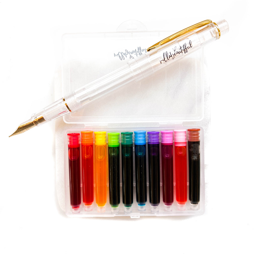 Fountain Pen Ink Pack | Rainbow – villabeauTIFFul