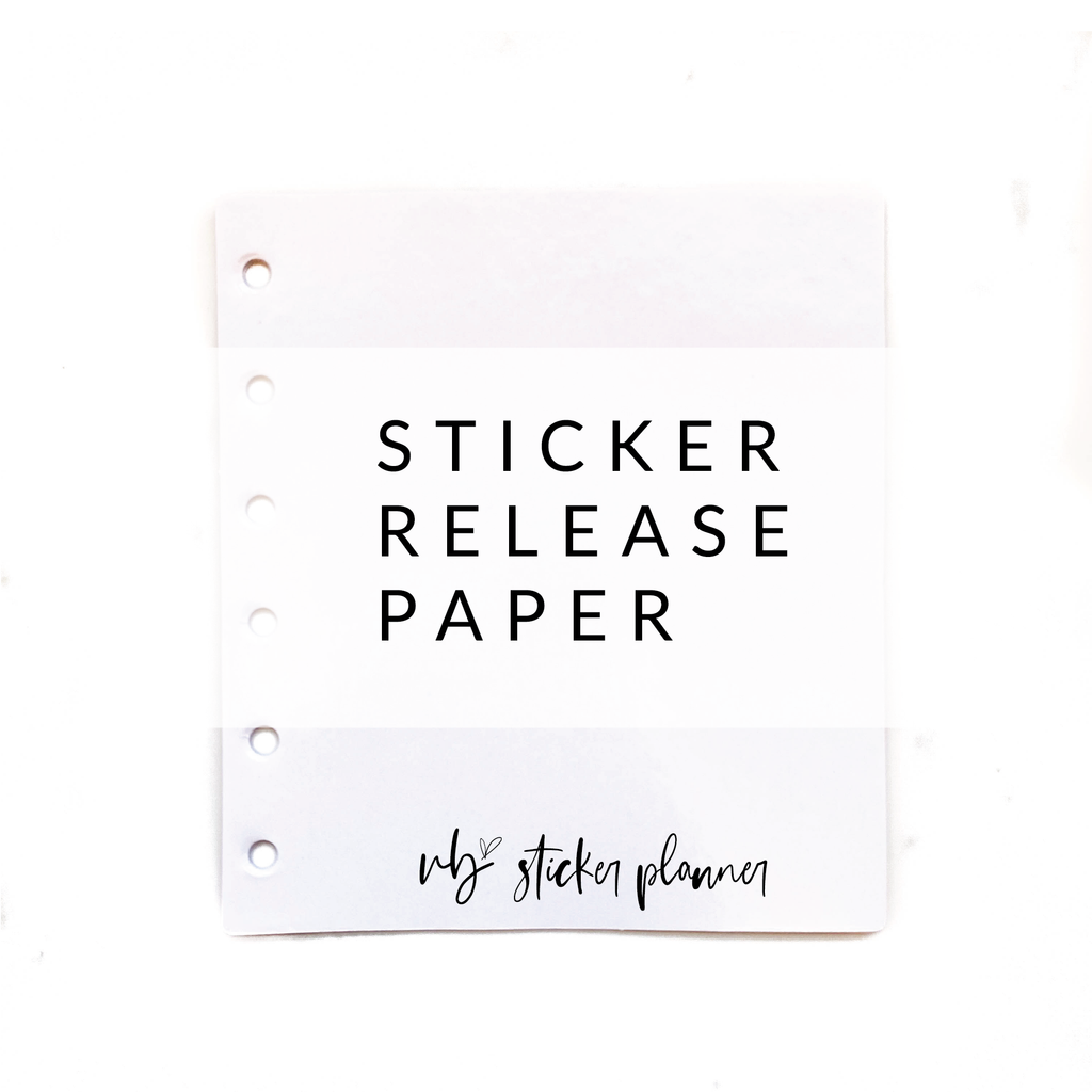 VB Sticker Planner | Sticker Release Paper – villabeauTIFFul