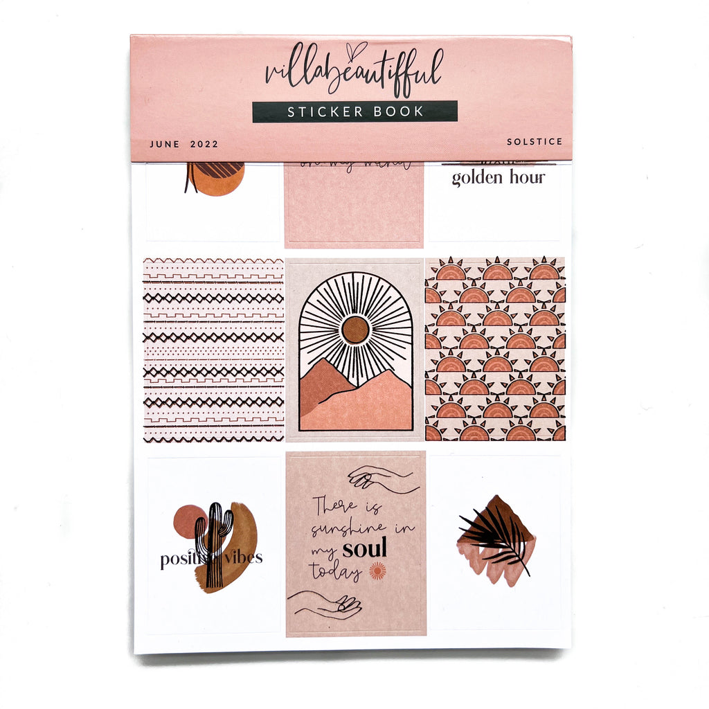VB Sticker Book | Solstice – villabeauTIFFul