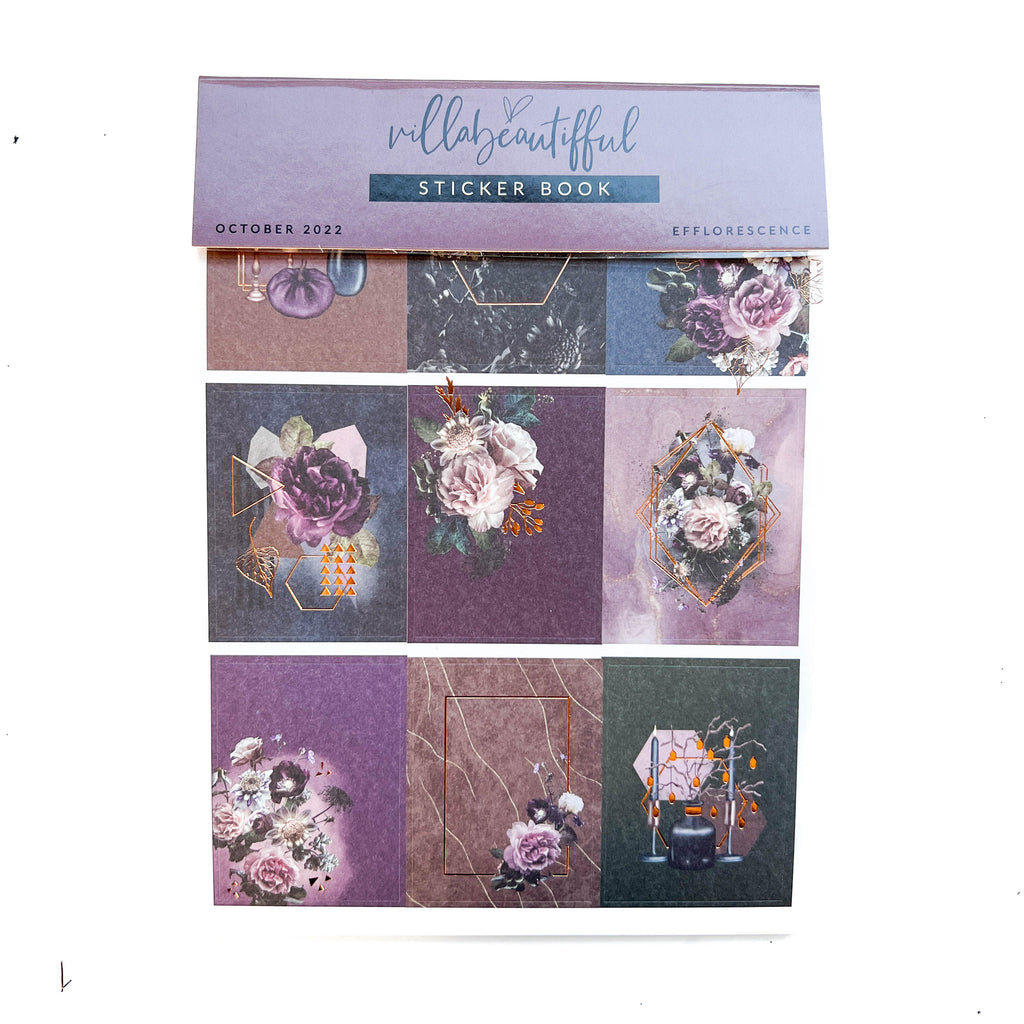 VB Sticker Book | Efflorescence – villabeauTIFFul