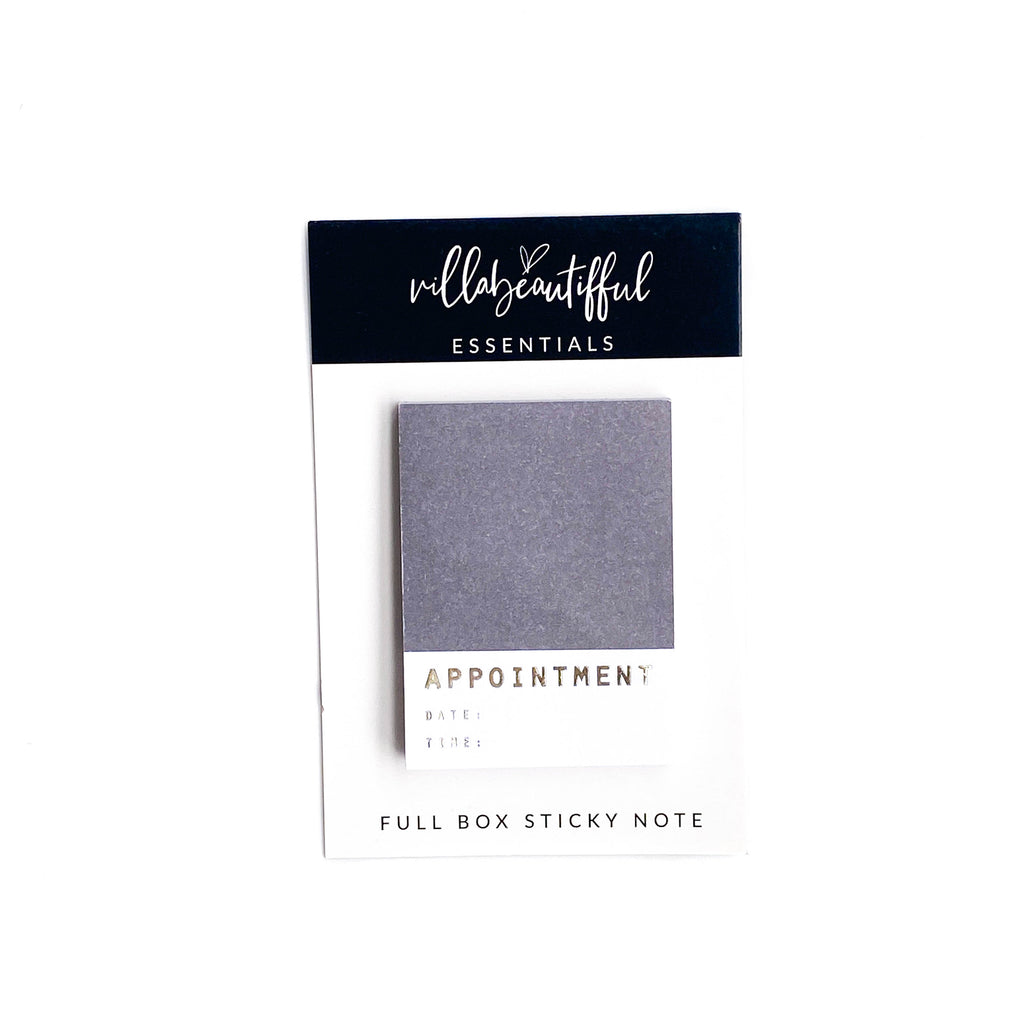 Full Box Sticky Note | Smokey – villabeauTIFFul